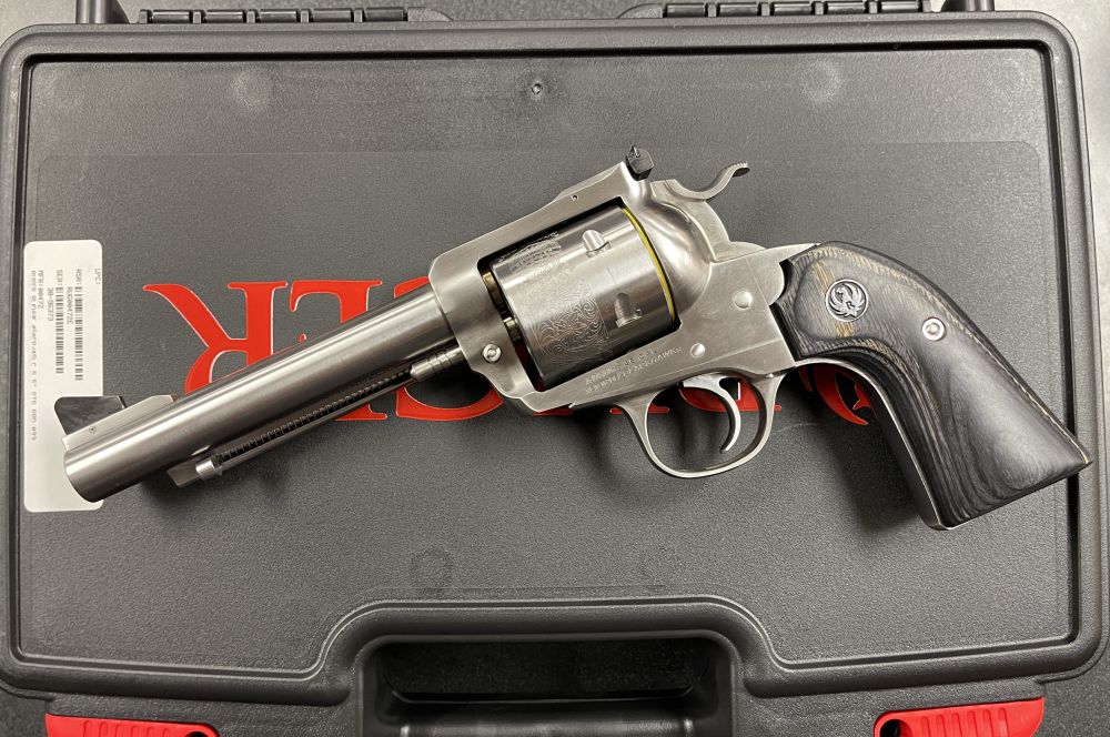 New in Box Ruger Bisley Blackhawk Convertible .45ACP/.45LC 5.5" 00472 ...