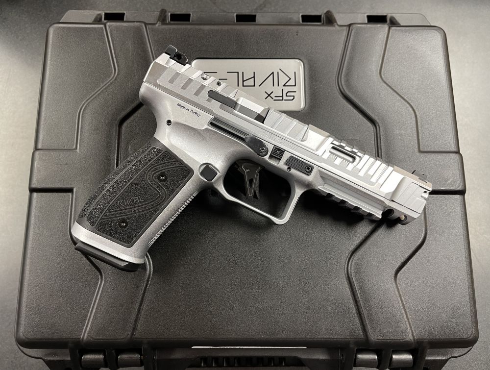 New in Box Canik SFX Rival-S Steel Frame Chrome 9mm HG7010C-N - Semi ...